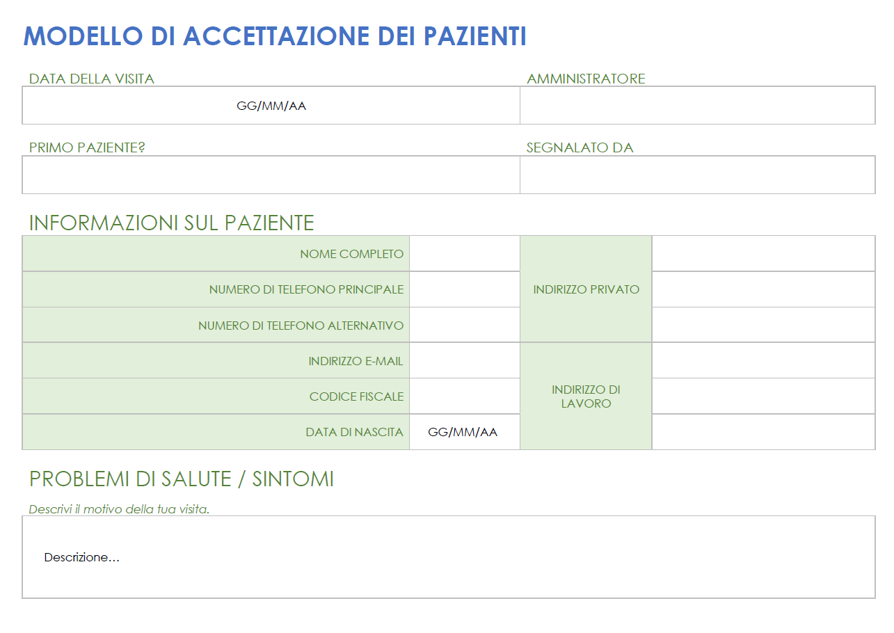 Modelli e moduli gratuiti per l'assunzione dei clienti | Smartsheet
