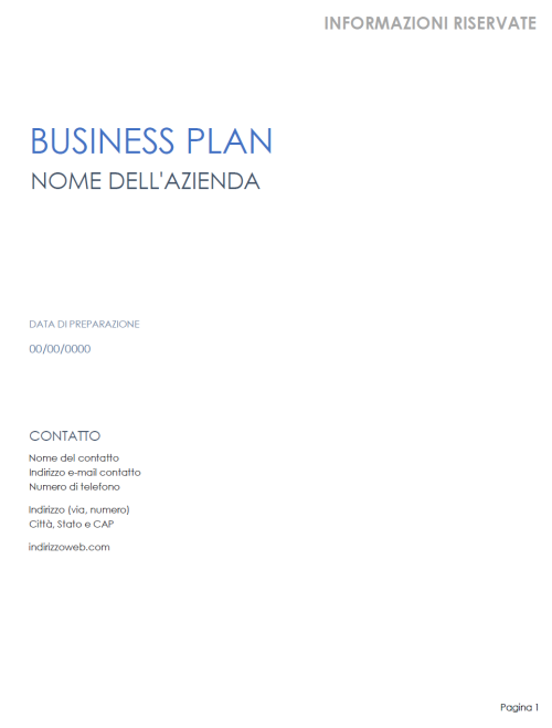 Modelli PDF gratuiti di business plan | Smartsheet