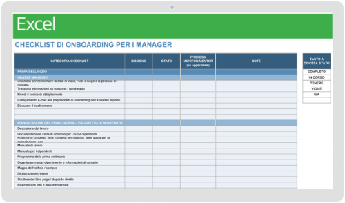 Checklist e modelli gratuiti di onboarding | Smartsheet