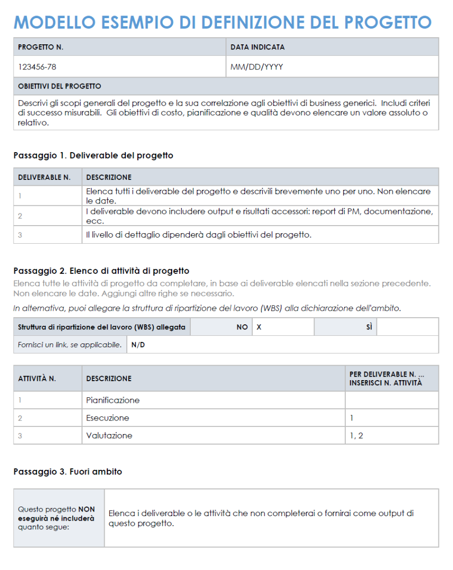 Modelli di requisiti di progetto gratuiti | Smartsheet