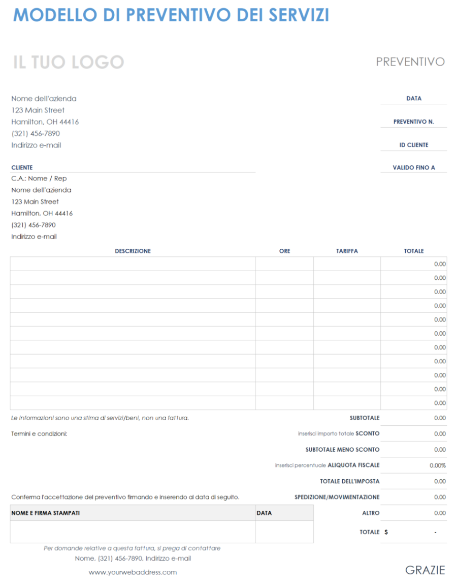 Modelli di preventivi per il settore edilizio gratuiti | Smartsheet