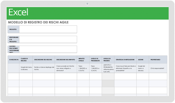 Modelli gratuiti dei registri dei rischi | Smartsheet