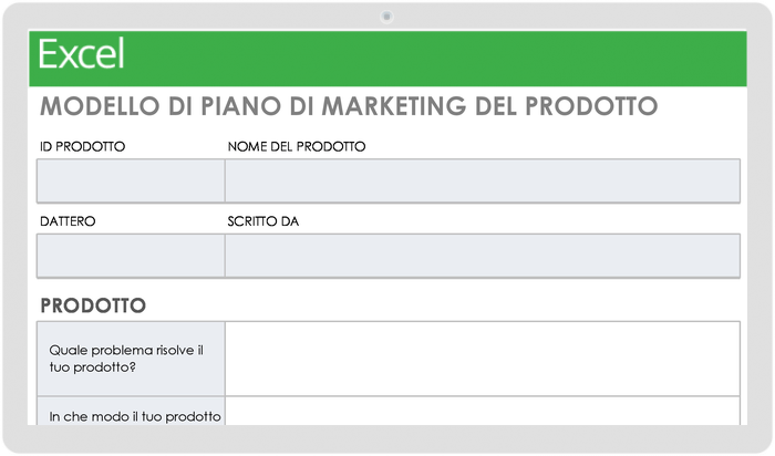 Modelli di piano marketing con guida | Smartsheet