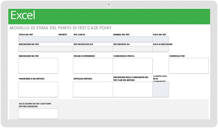 Modelli gratuiti di test case | Smartsheet