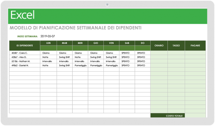 17 modelli di timesheet e cartellini gratuiti | Smartsheet