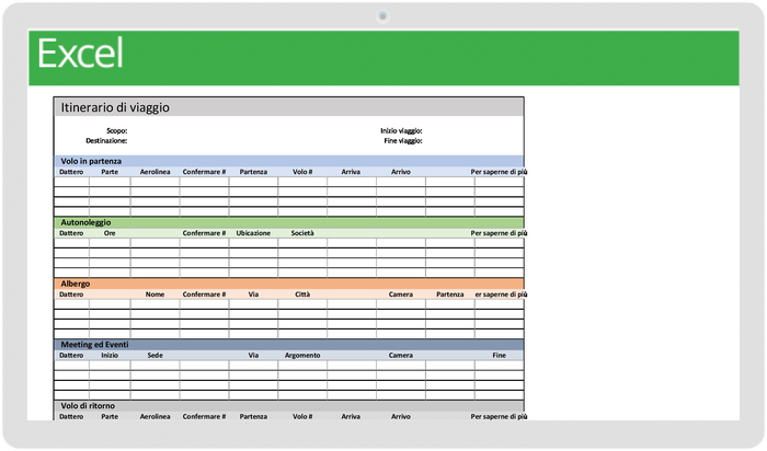Modelli contabili gratuiti in Excel | Smartsheet